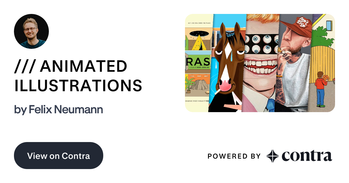 ANIMATED ILLUSTRATIONS by Felix Neumann