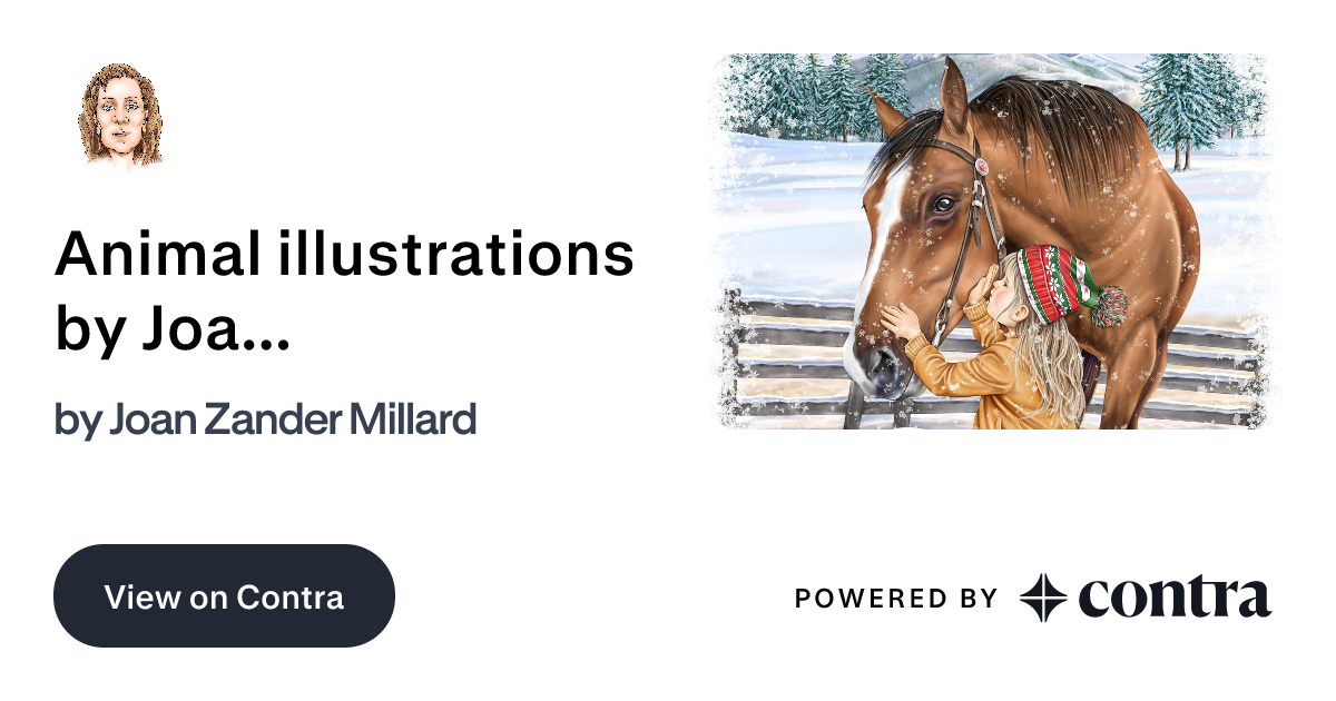 Animal illustrations by Joan Zander Millard by Joan Zander Millard