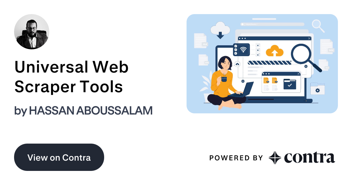 Universal Web Scraper Tools by HASSAN ABOUSSALAM