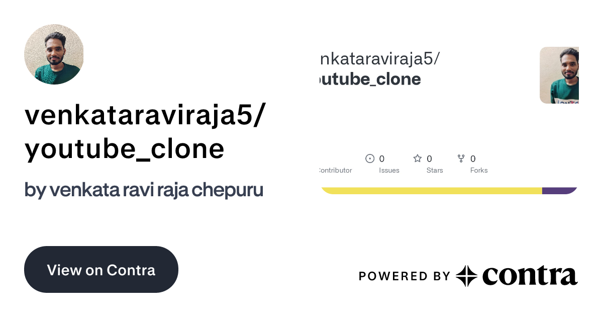 venkataraviraja5/youtube_clone by venkata ravi raja chepuru