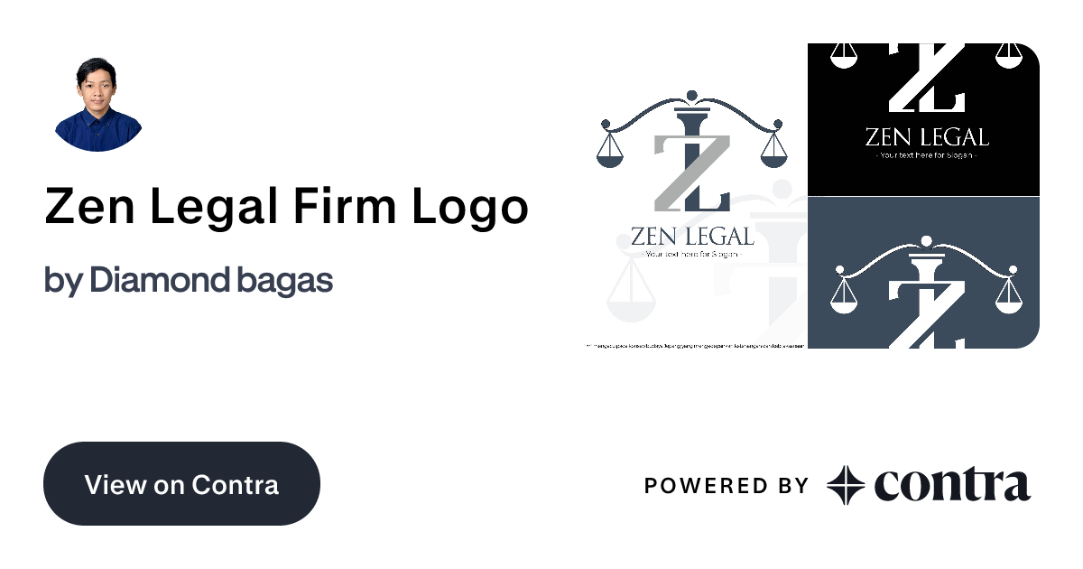 Zen Legal Firm Logo by Diamond bagas