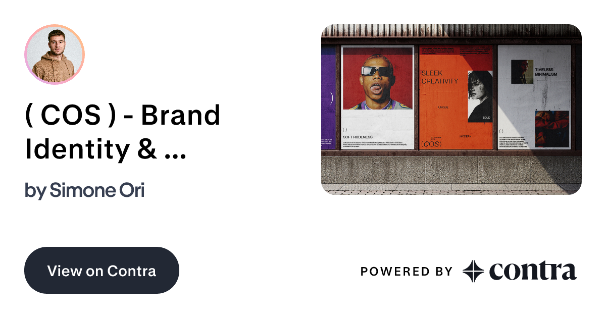( COS ) - Brand Identity & Animations by Simone Ori