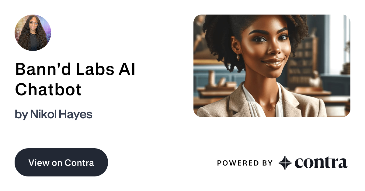 Bann'd Labs AI Chatbot by Nikol Hayes