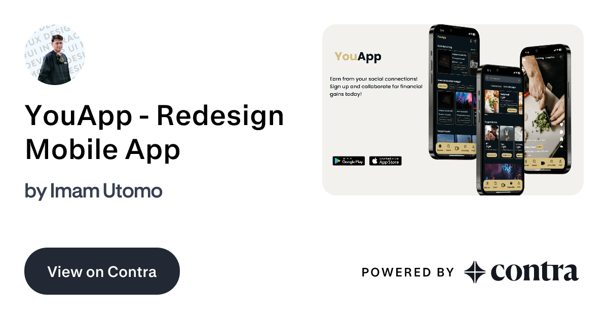 YouApp - Redesign Mobile App by Imam Utomo