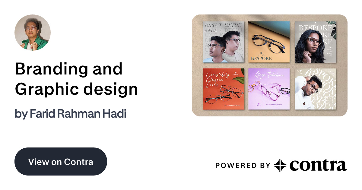 Branding and Graphic design by Farid Rahman Hadi