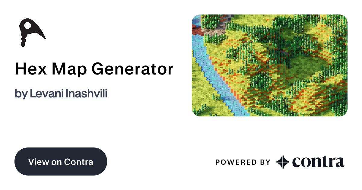 Hex Map Generator by Levani Inashvili