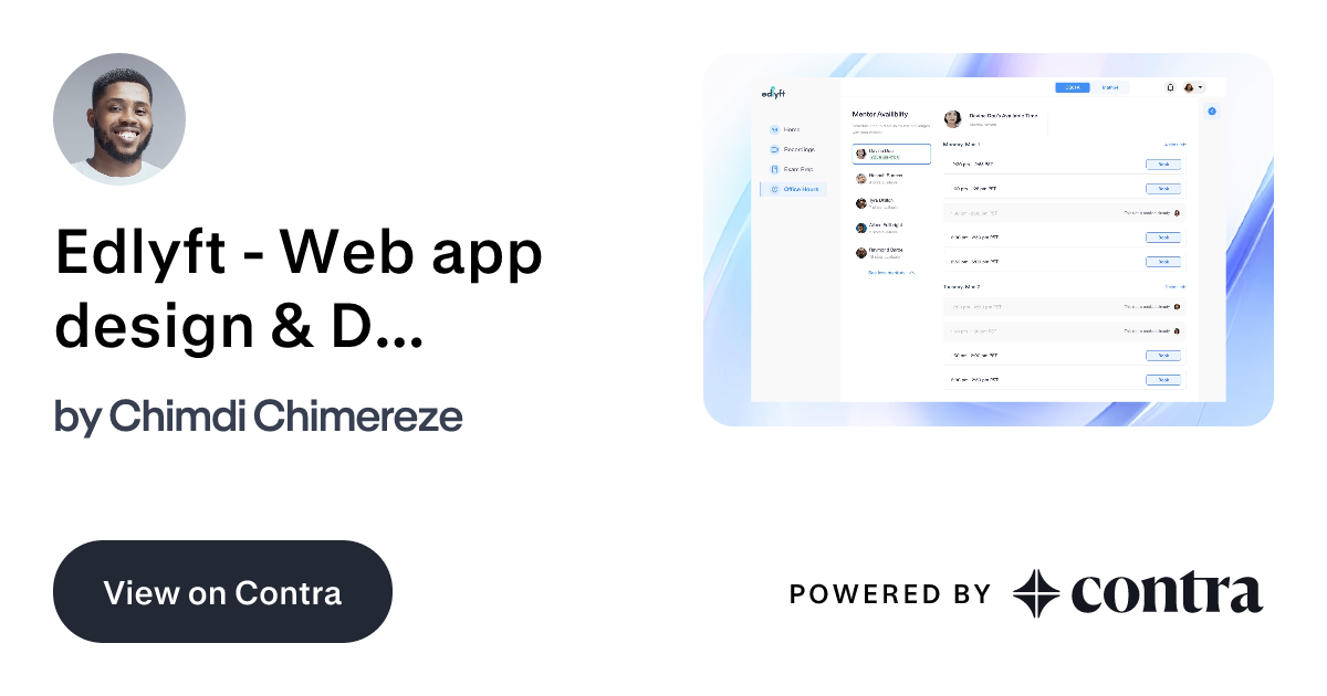Edlyft - Web app design & Design System by Chimdi Chimereze