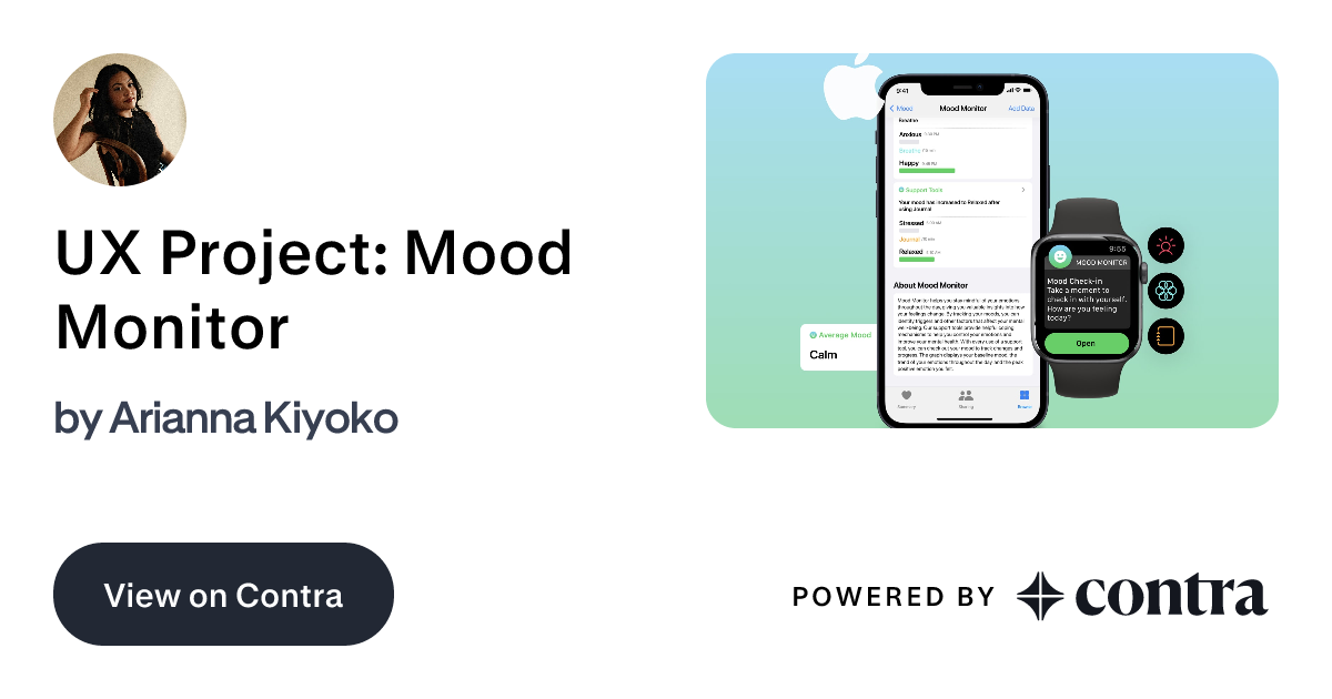 UX Project: Mood Monitor by Arianna Kiyoko