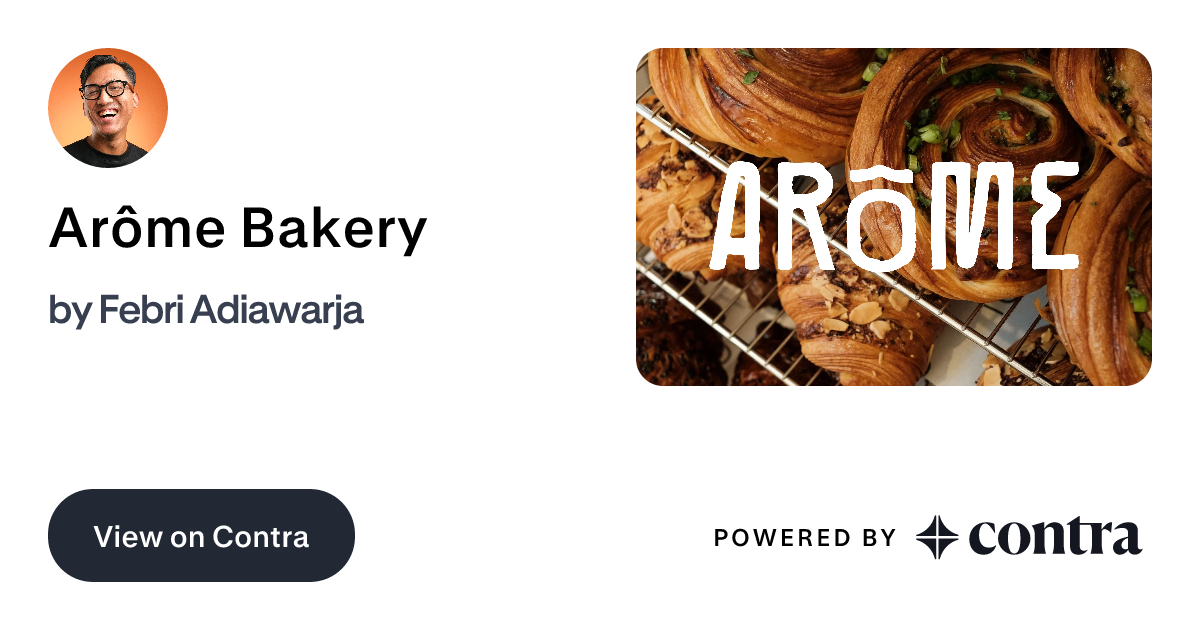 Arôme Bakery by Febri Adiawarja