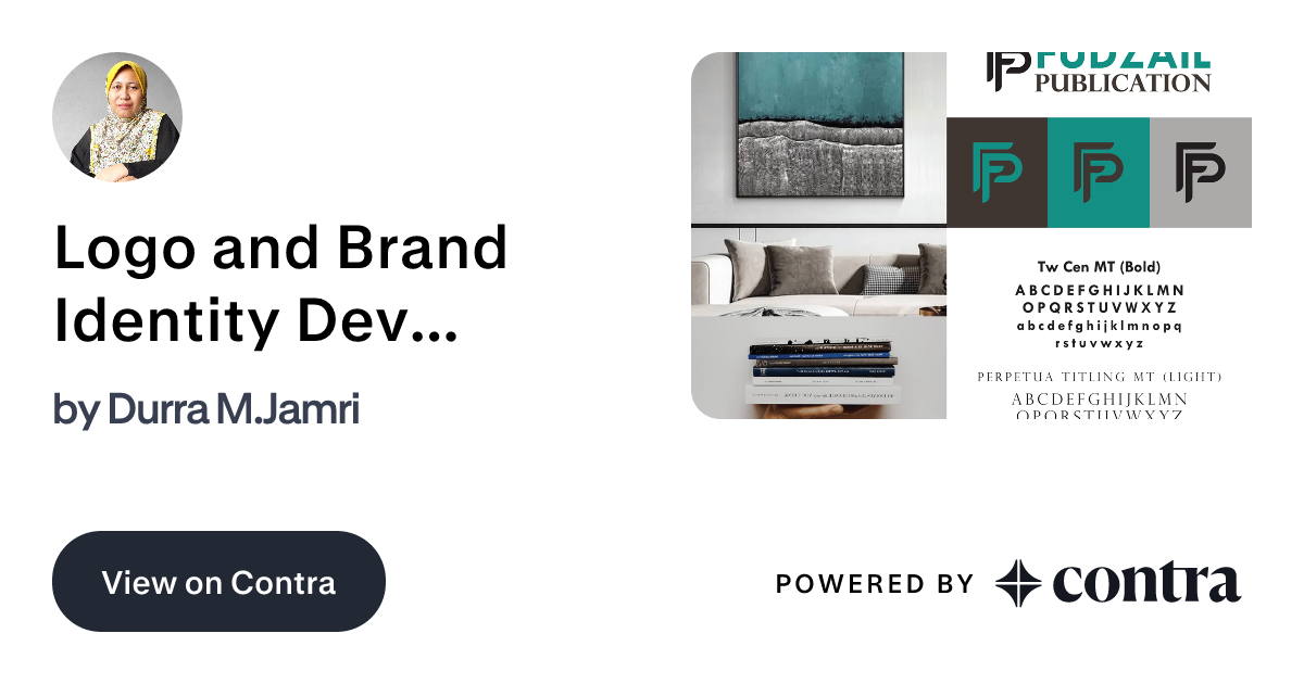 Logo and Brand Identity Development by Durra M.Jamri