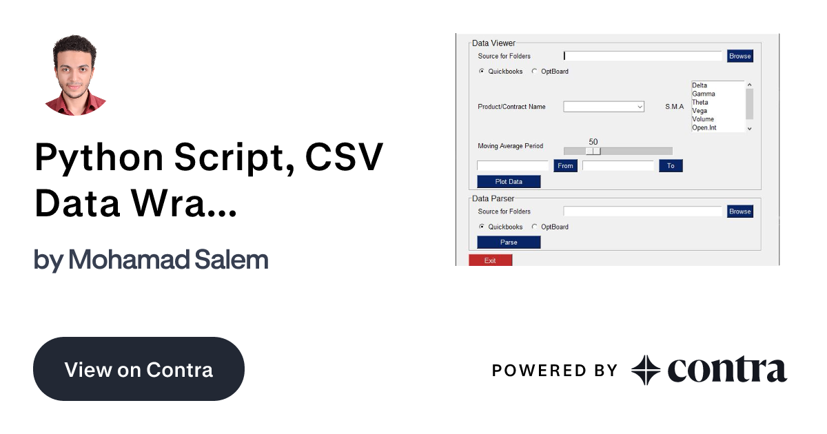 Python Script Csv Data Wrangling By Mohamad Salem
