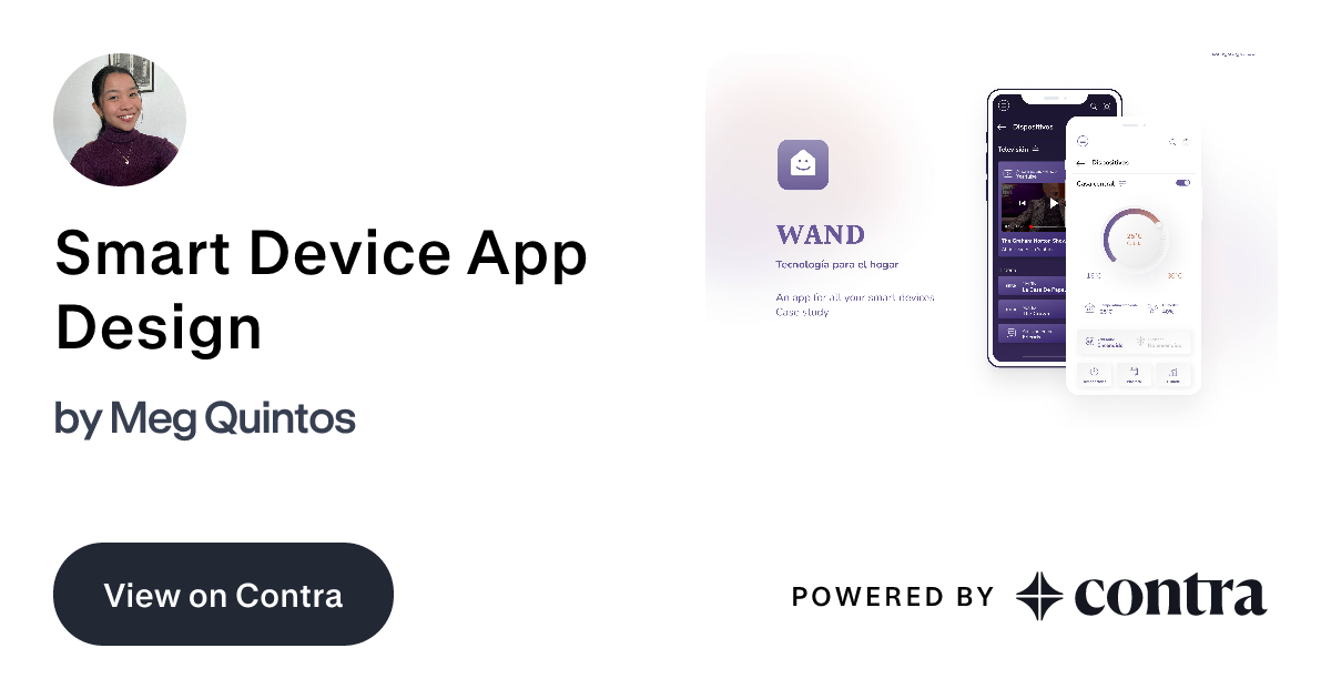 Smart Device App Design by Meg Quintos