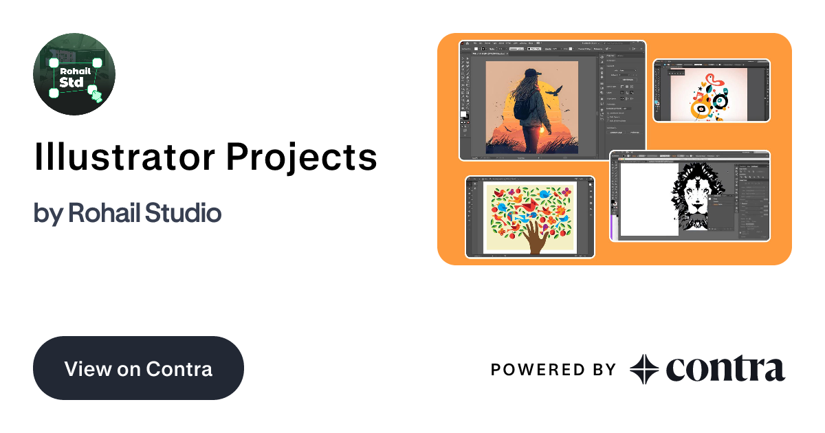 Illustrator Projects by Rohail Studio