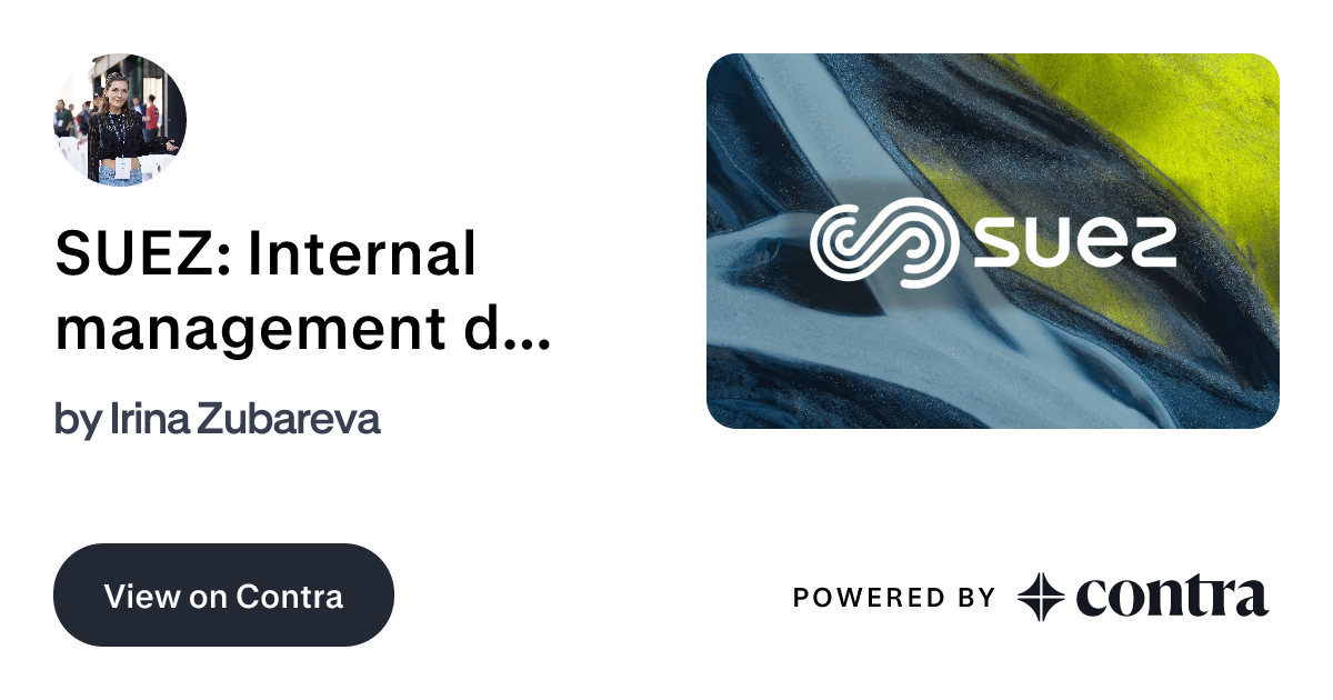 SUEZ: Internal management dashboards redesign, UI kits creation by ...