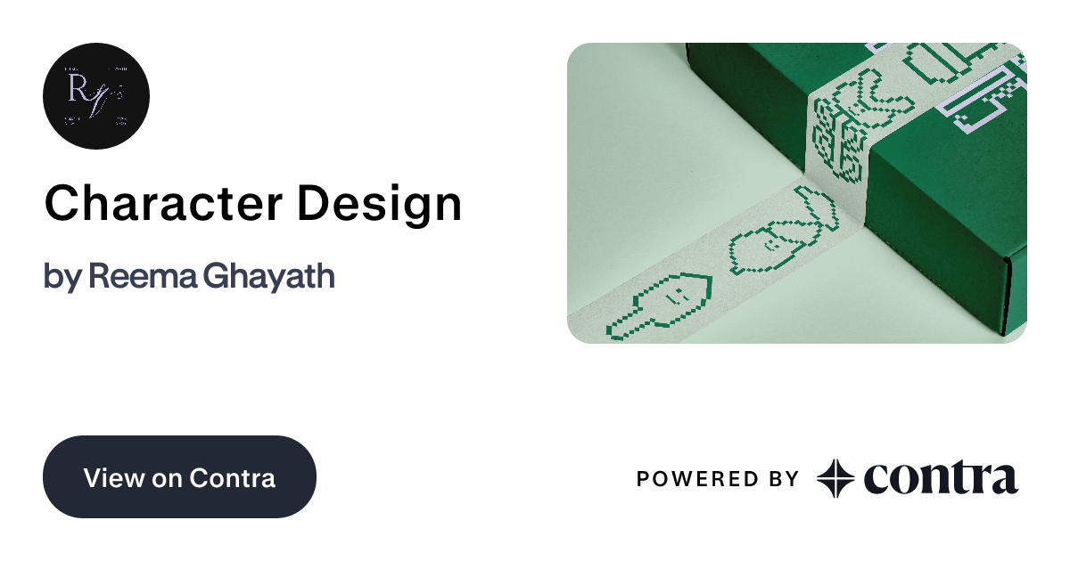 Character Design by Reema Ghayath