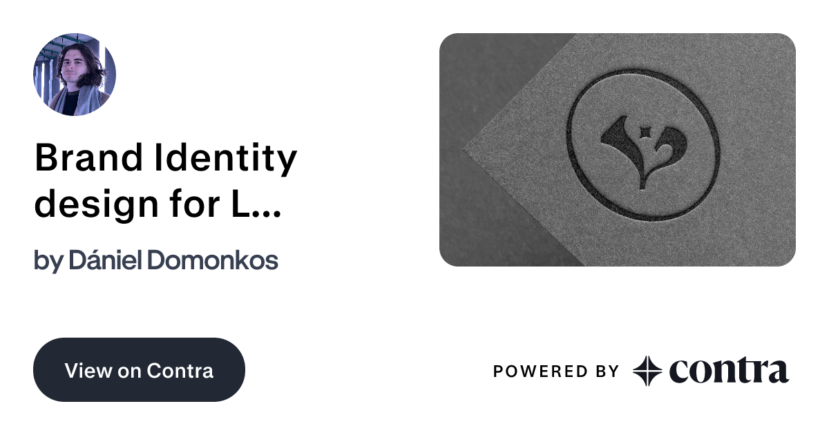 Brand Identity design for Lampérth Vinery by Dániel Domonkos