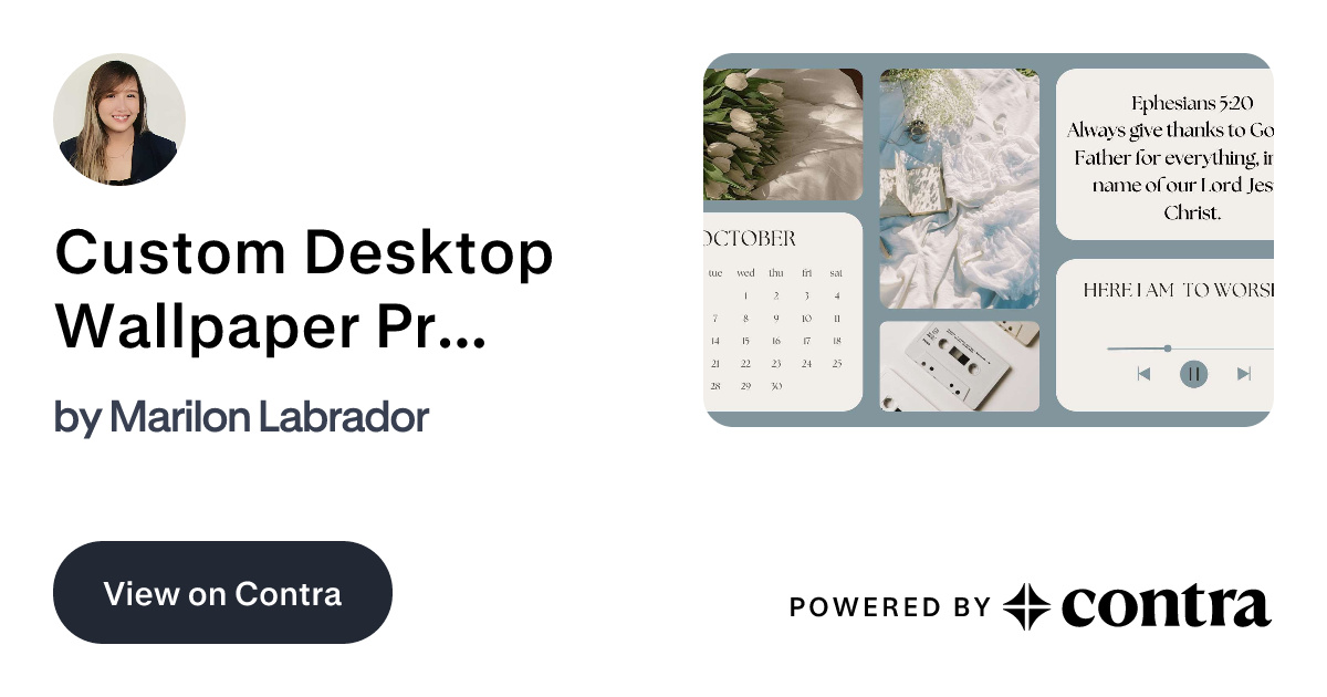 Custom Desktop Wallpaper Project for an Online Community by Marilon ...