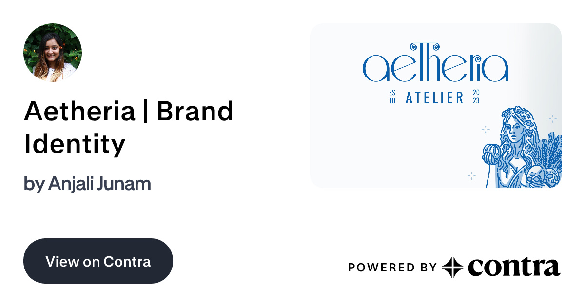 Aetheria | Brand Identity by Anjali Junam