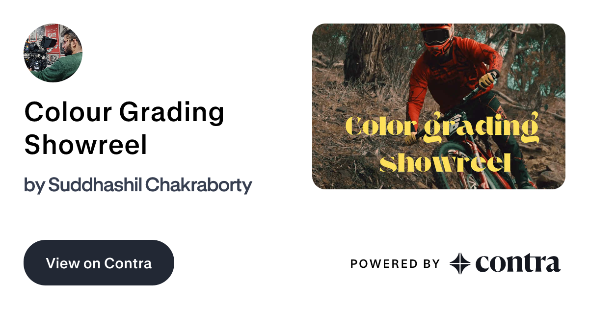 Colour Grading Showreel by Suddhashil Chakraborty
