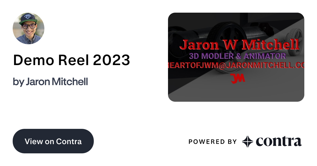 Demo Reel 2023 by Jaron Mitchell