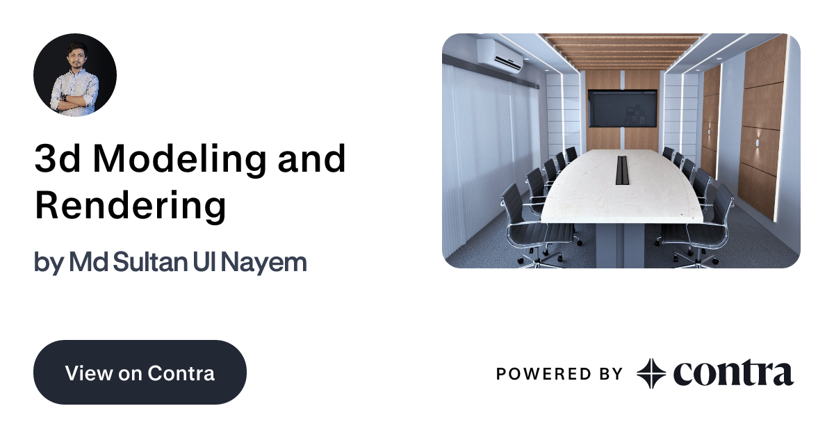 3D Model Gallery of Interior Designs by Nayem Kafi