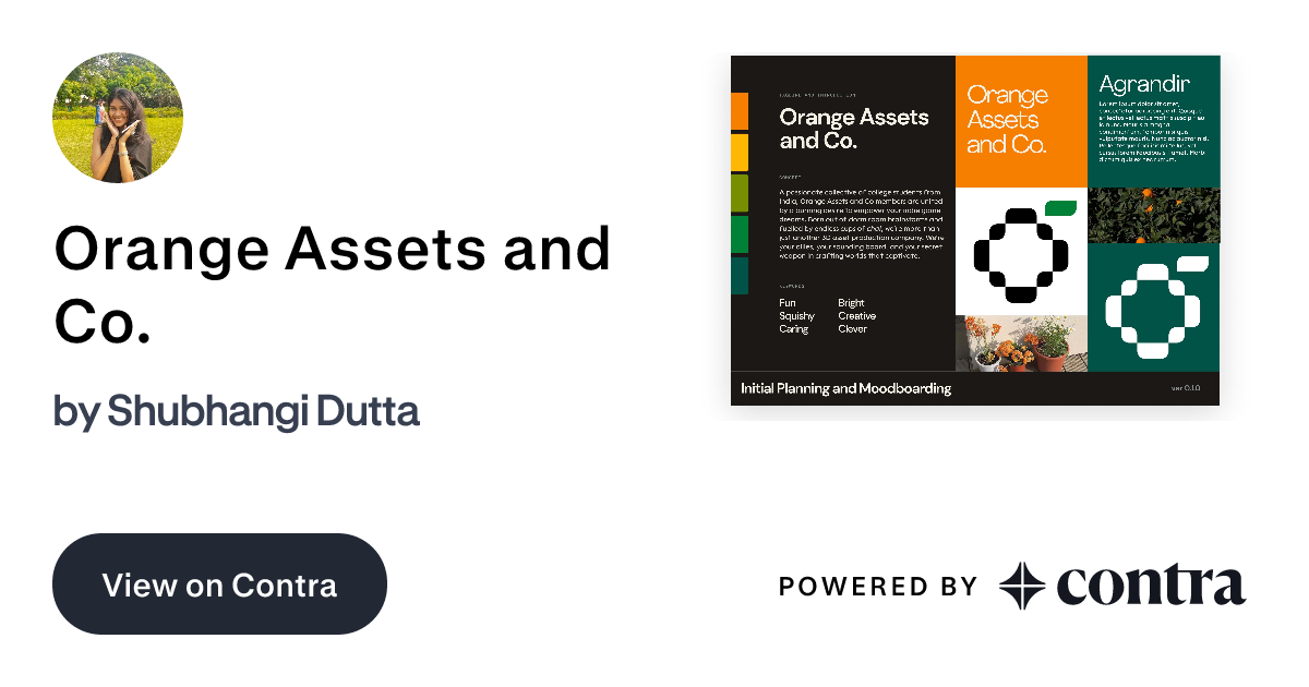 Orange Assets and Co. by Shubhangi Dutta