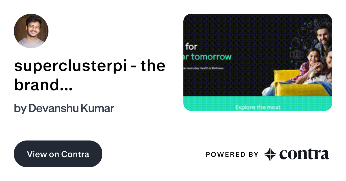 superclusterpi - the brand identity by Devanshu Kumar