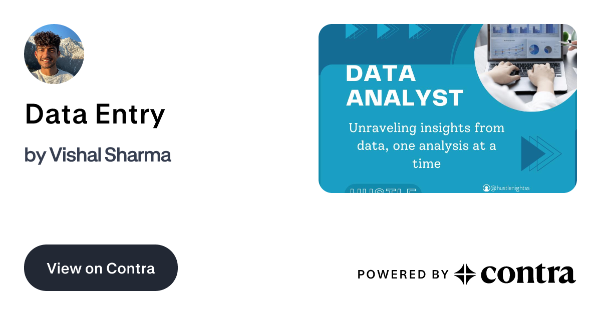Data Entry by Vishal Sharma