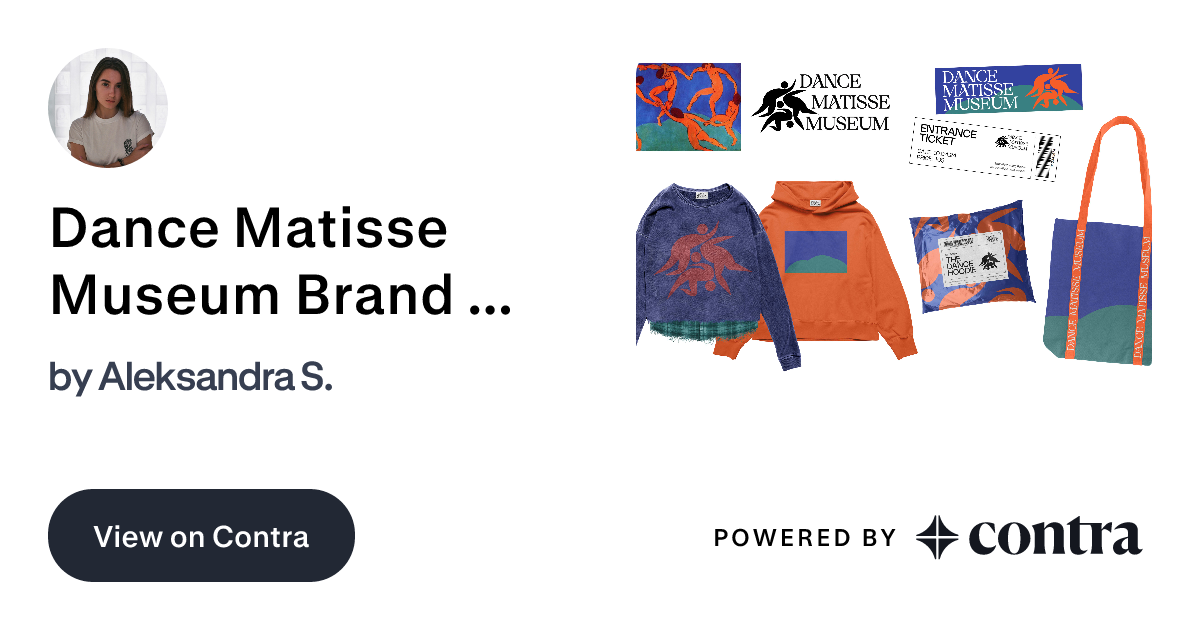 Dance Matisse Museum Brand Identity by Aleksandra S.