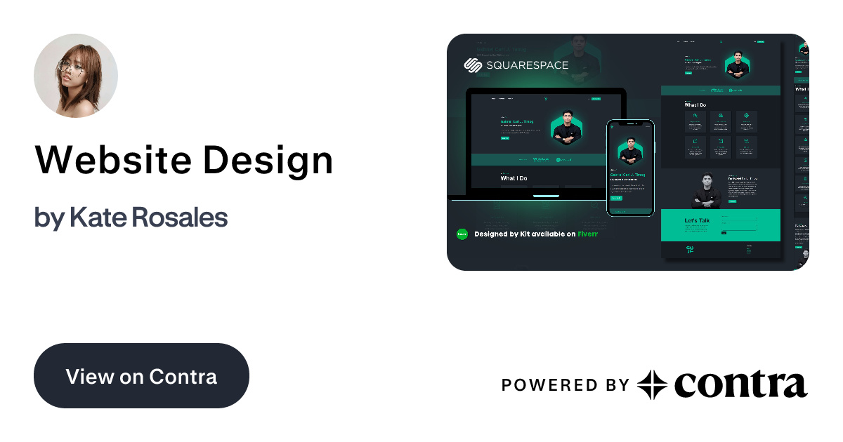 Website Design by Kate Rosales