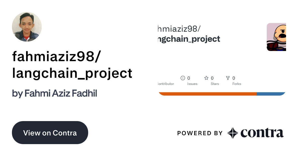 fahmiaziz98/langchain_project by Fahmi Aziz Fadhil