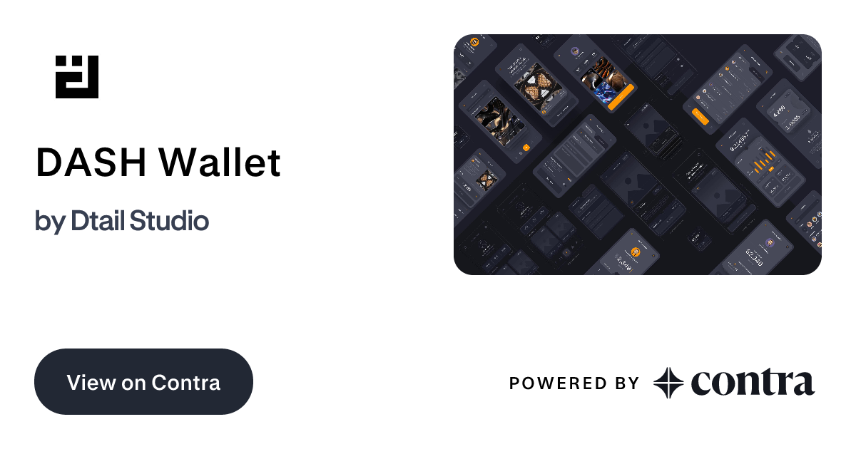 DASH Wallet by Dtail Studio