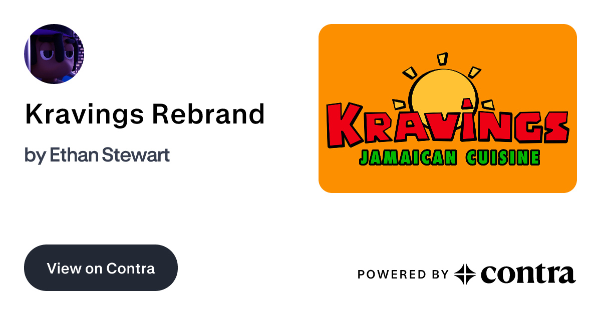 Kravings Rebrand by Ethan Stewart