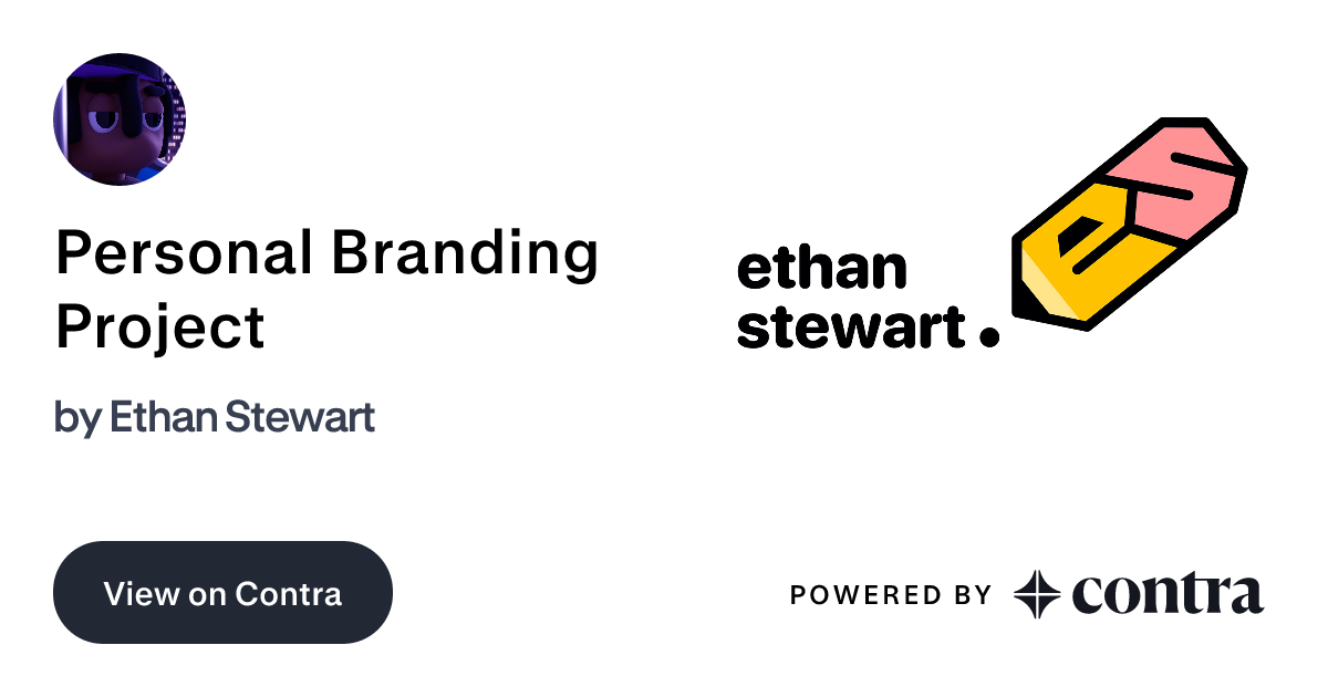 Personal Branding Project by Ethan Stewart