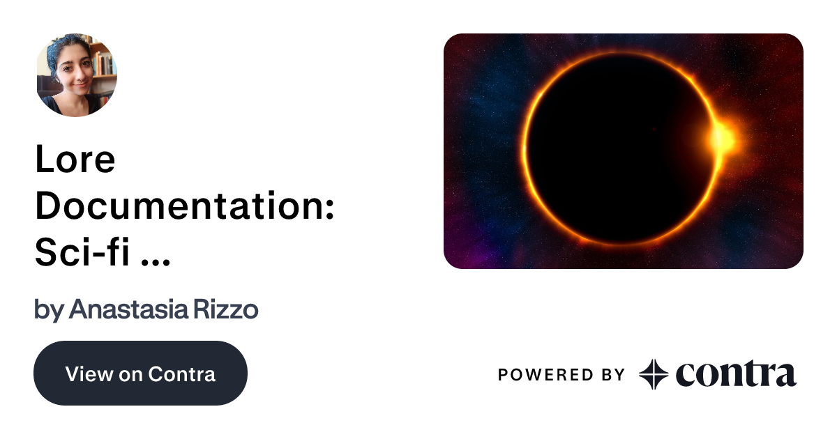Lore Documentation: Sci-fi alien faction by Anastasia Rizzo