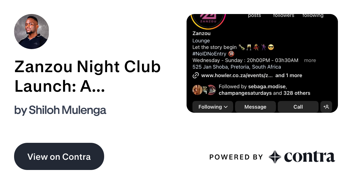 Zanzou Night Club Launch: A Social Media Triumph by Shiloh Mulenga