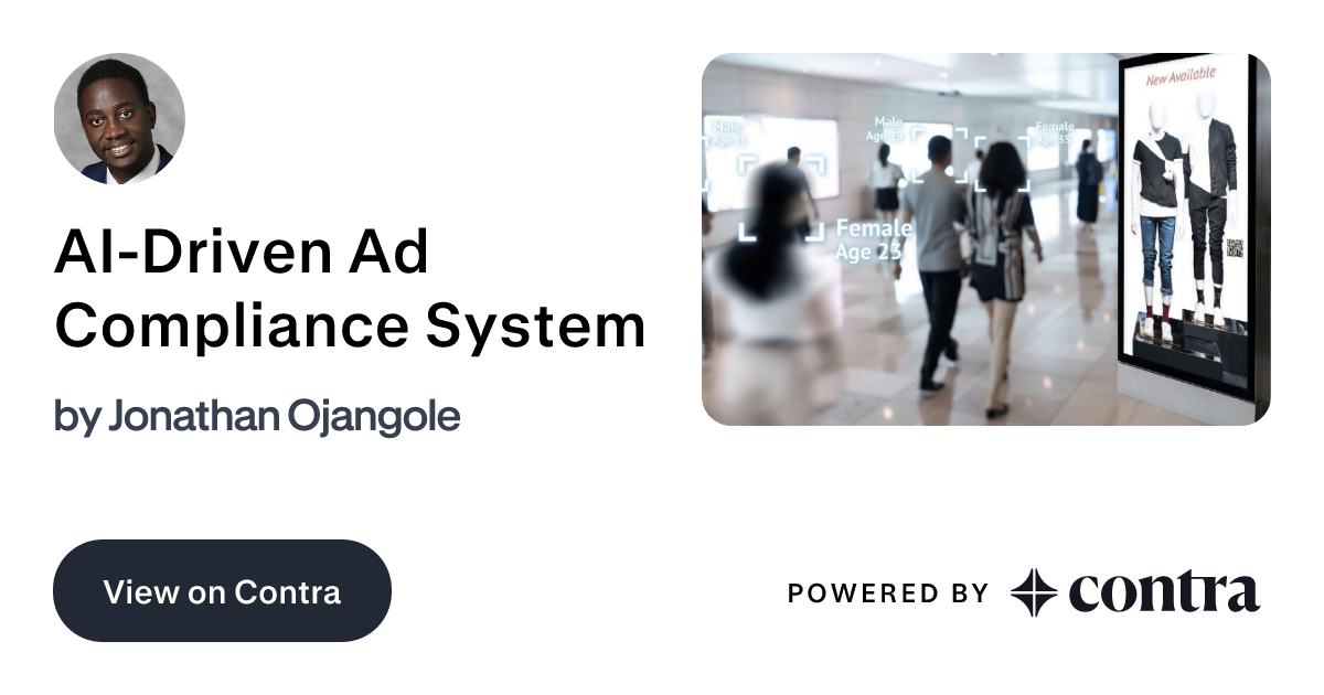 AI-Driven Ad Compliance System by Jonathan Ojangole