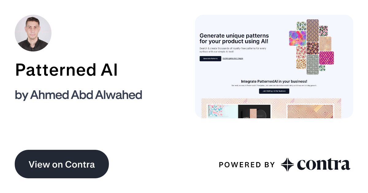 Patterned AI by Ahmed Abd Alwahed