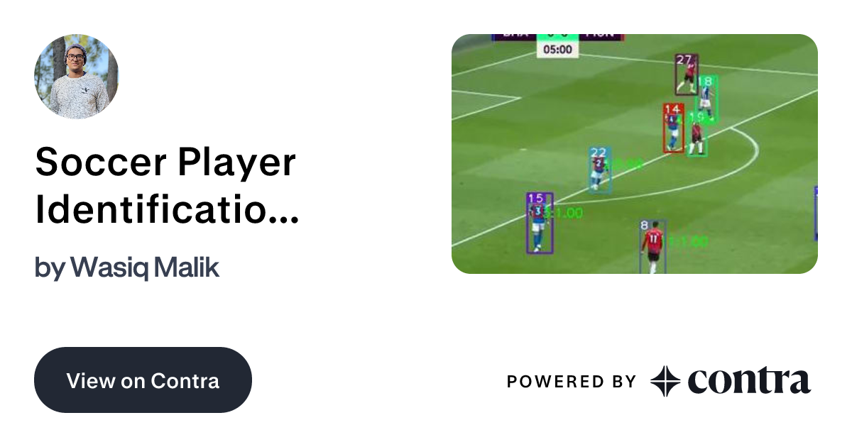 Soccer Player Identification in Live Streams by Wasiq Malik