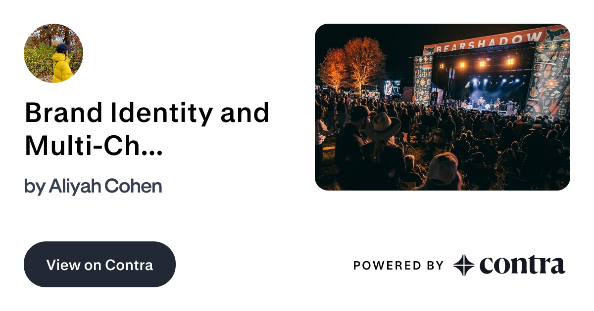 Brand Identity and Multi-Channel Marketing for a Music Festival by ...