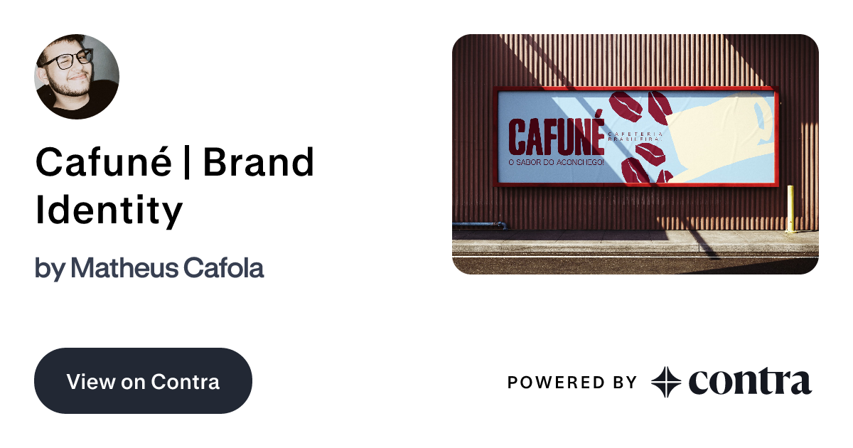 Cafuné | Brand Identity by Matheus Cafola