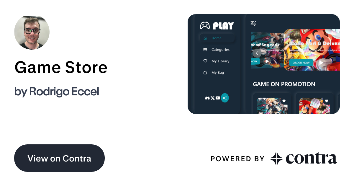 Game Store by Rodrigo Eccel