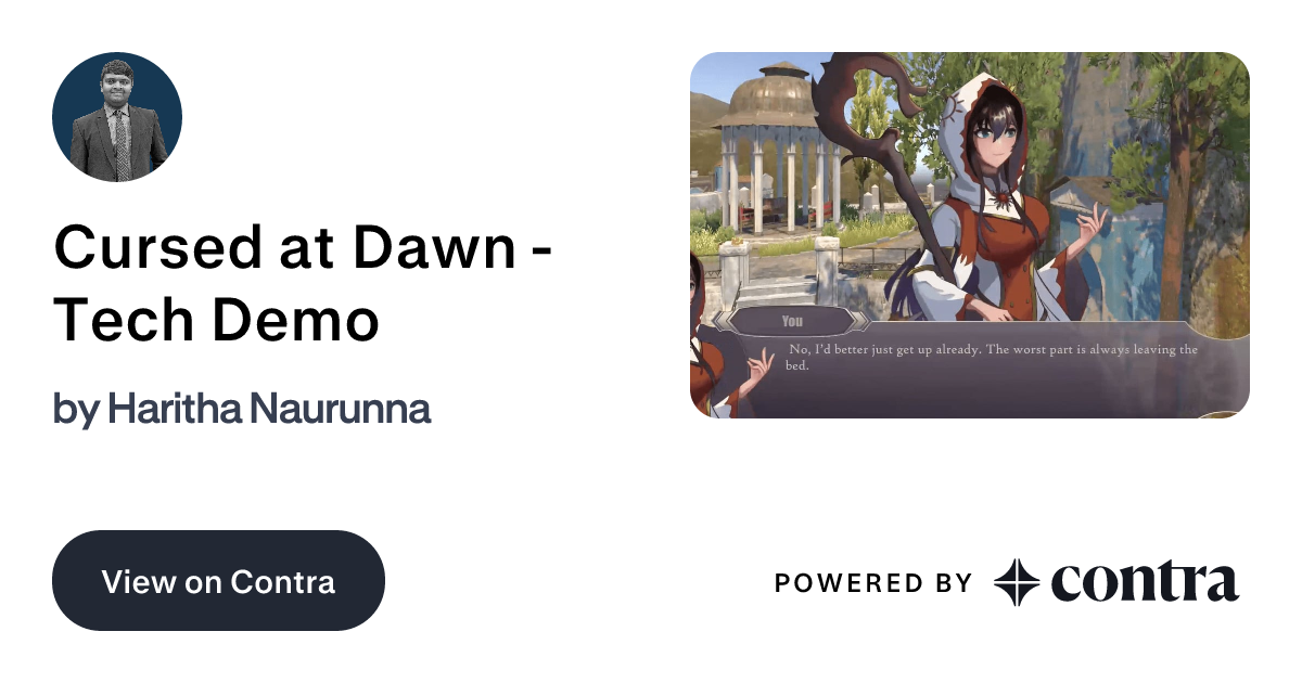 Cursed at Dawn - Tech Demo by Haritha Naurunna