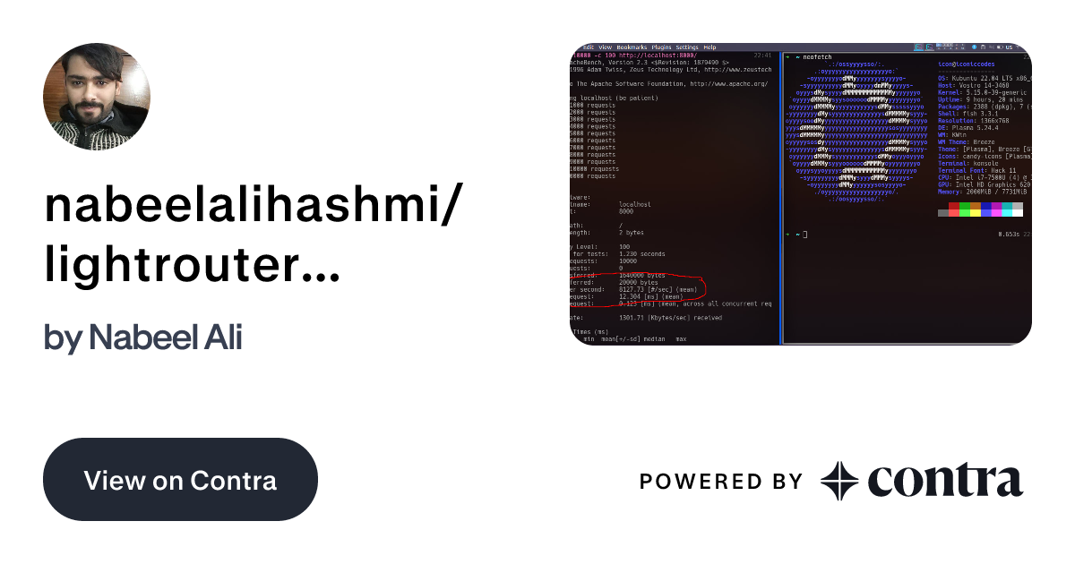 nabeelalihashmi/lightrouter-pack by Nabeel Ali