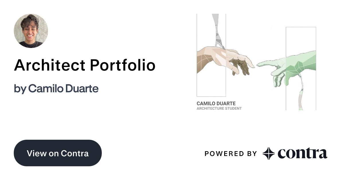 Architect Portfolio by Camilo Duarte