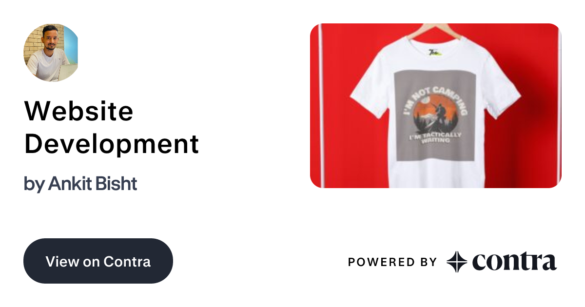 Website Development by Ankit Bisht