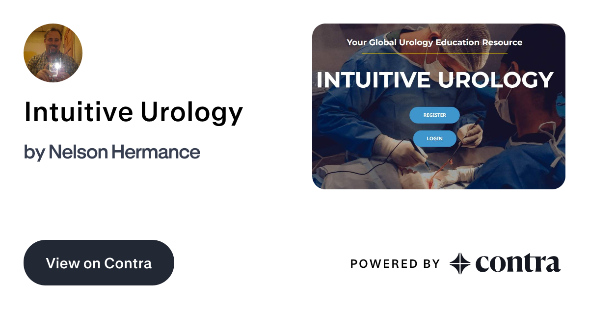Intuitive Urology by Nelson Hermance