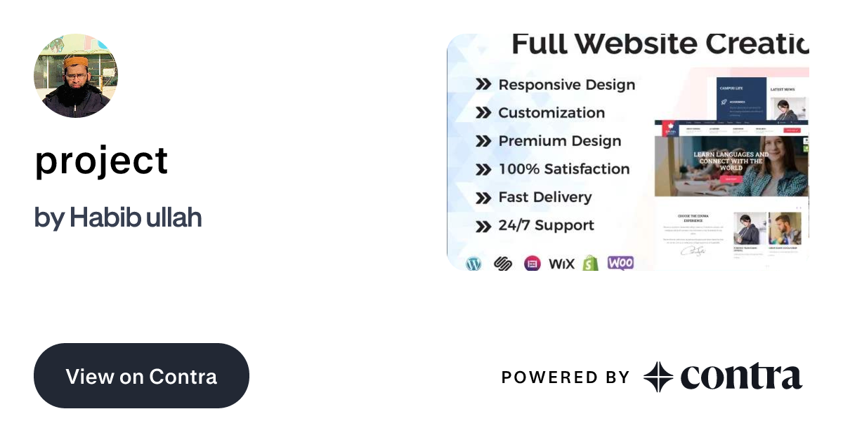 project by Habib ullah