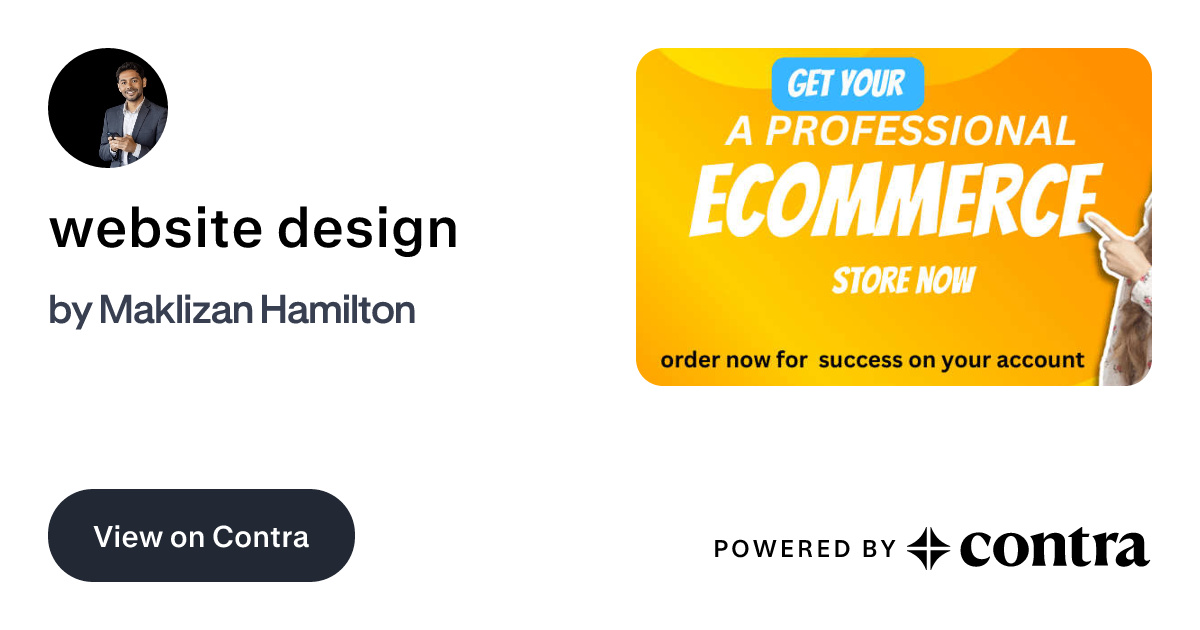 website design by Maklizan Hamilton