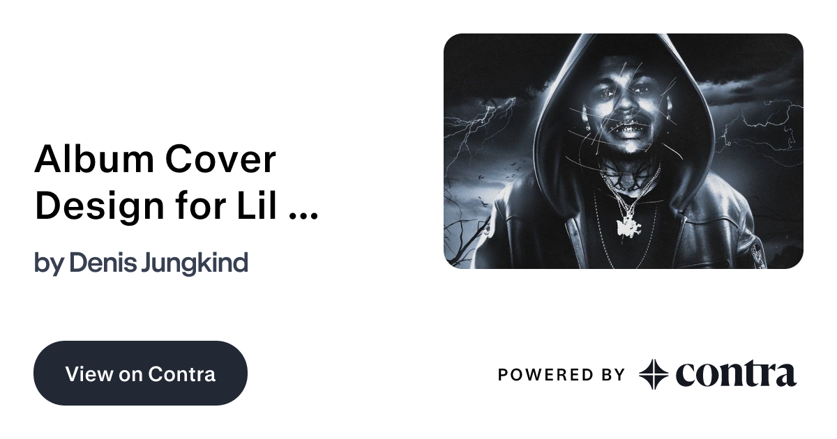 Album Cover Design for Lil Raven by Dante Cole